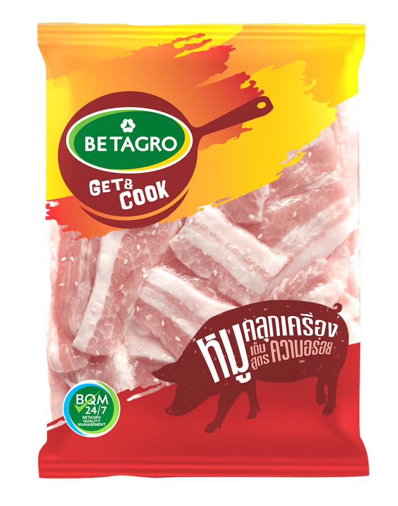 Betagro Marinated Pork Belly with Sesame | Betagro Food