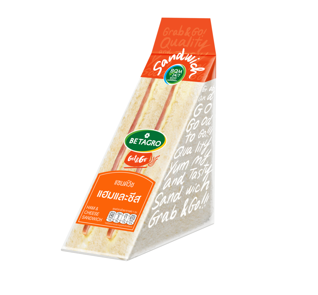 Betagro Ham & Cheese Sandwich | Betagro Food